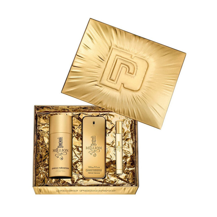 Shop Paco Rabanne 1 Million Deluxe Gift Set For Men